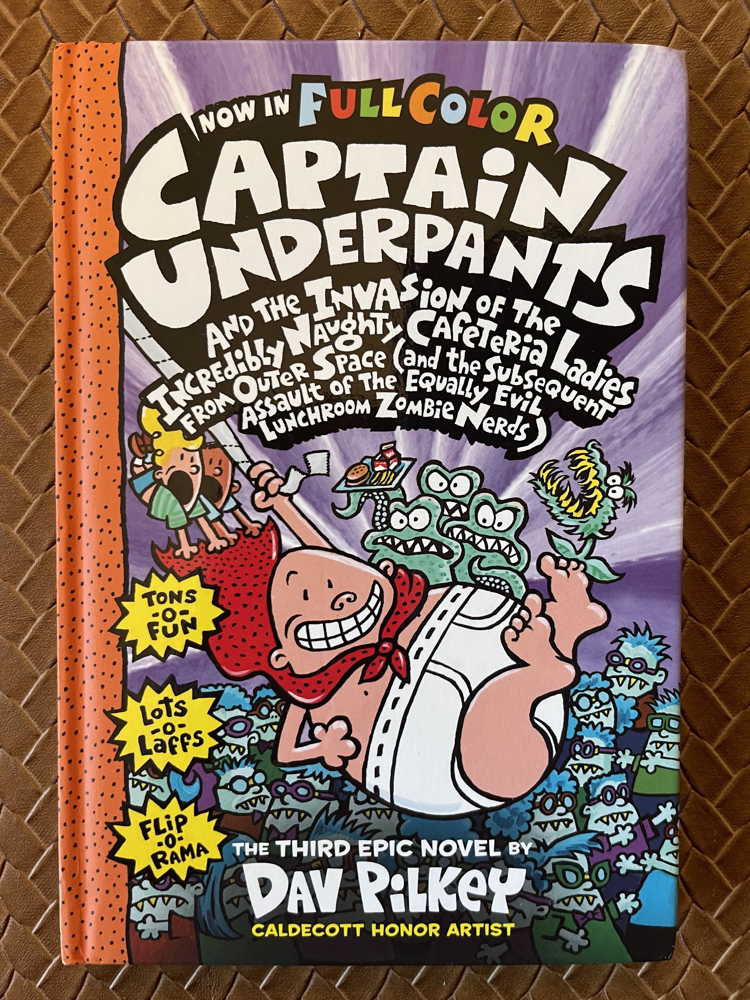 Captain Underpants 3 Captain Underpants and the Invasion of the Incredibly Naughty Cafeteria Ladies from Outer Space and the Subsequent Assault by Dav Pilkey Paperback Next Chapter Books Bookmobile